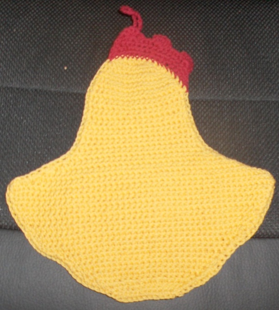 Nye heklede grytekluter: påske - Epla