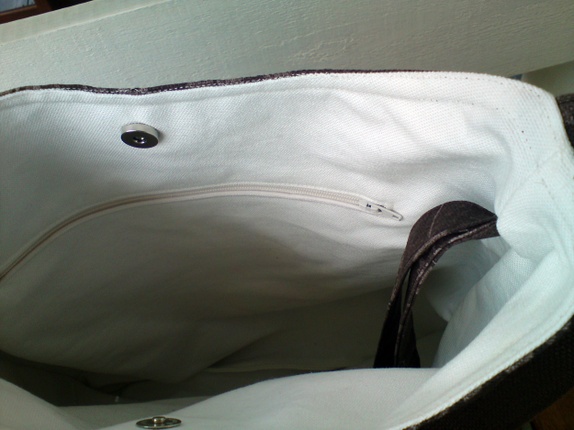 Bestilling fra Maren, skulderveske i varme bruntoner - Epla