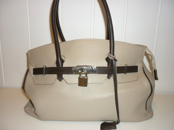 Beige "Hermés" veske - Epla