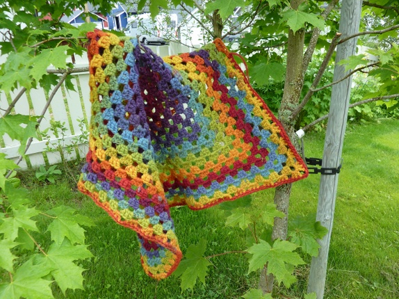 SALG Bestemor-teppe REGNBUEN - Epla