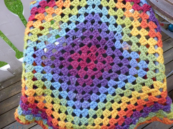 SALG Bestemor-teppe REGNBUEN - Epla