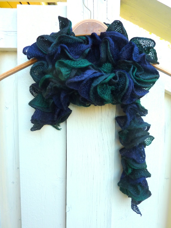 minus 50% ! Fluffy skjerf - Epla