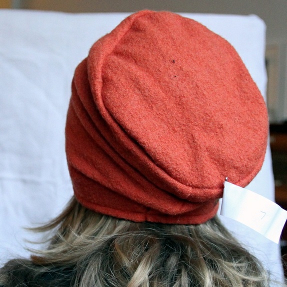 Deilig ull lue: Orange Oracle, str. L - Epla