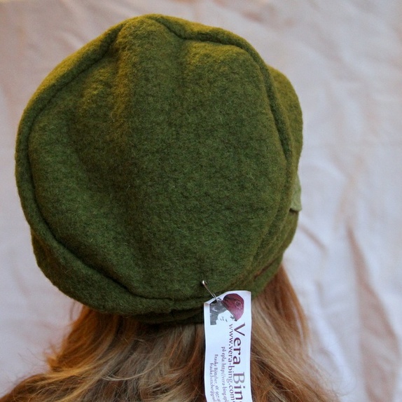 Deilig ull lue: Green Leave, str. L - Epla