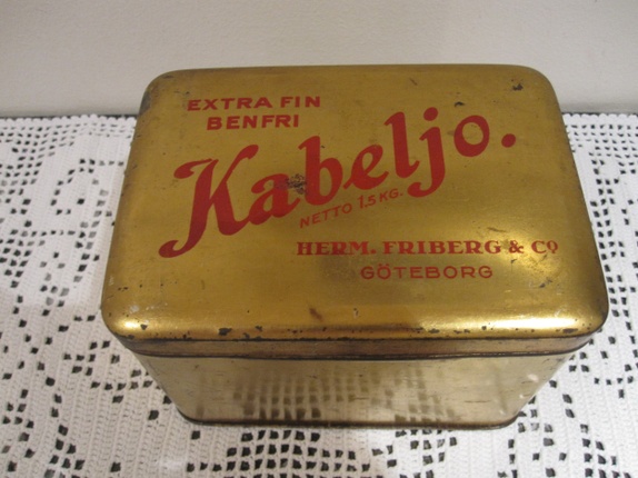 Sjarmerende metallboks - Epla