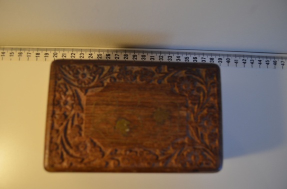 Skrin i tre Smykkeskrin Vintage - Epla