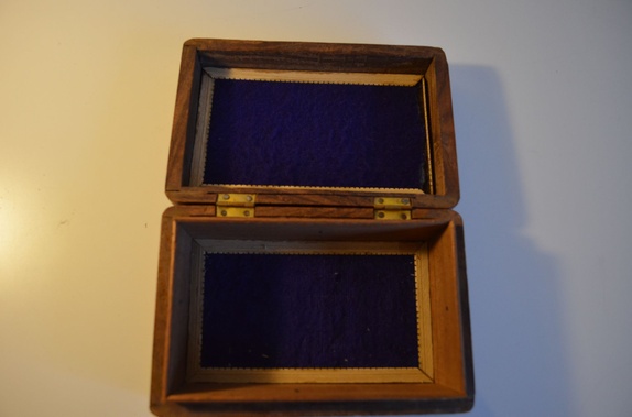 Skrin i tre Smykkeskrin Vintage - Epla