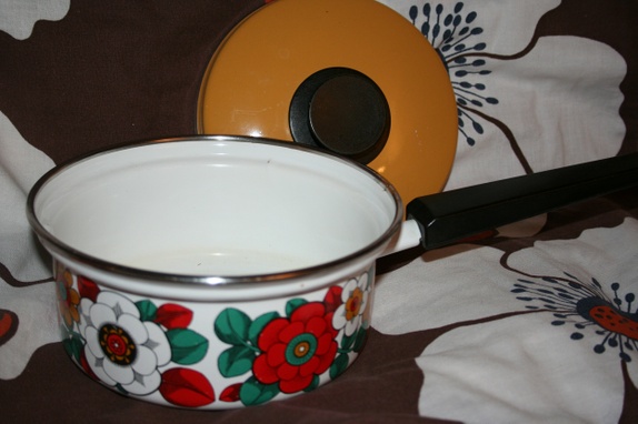 Retro kjele med lokk, nedsatt pris! - Epla