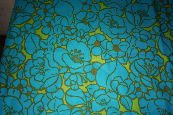 Retro stoff i bomull - Epla