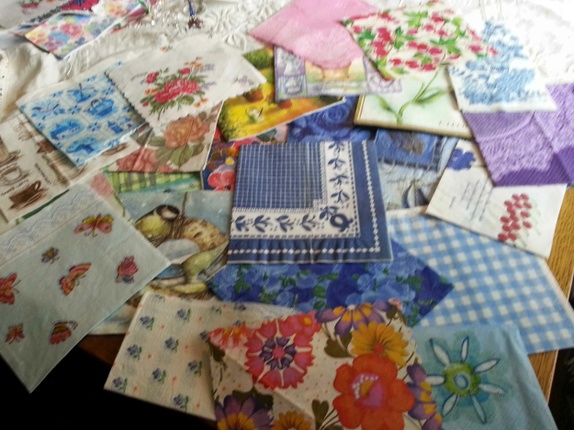 Gamle servietter, jul og påske ++ - Epla