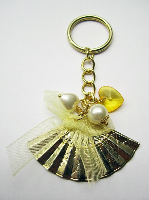 Nøkkelring (gullfarget) // SALG 50% - Epla