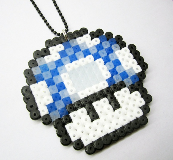 Mario sopp hama-smykke - Epla