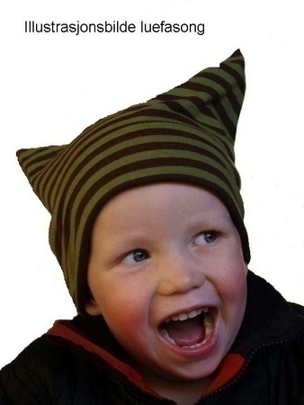 Bomullslue str. 3 - 5 år - Epla