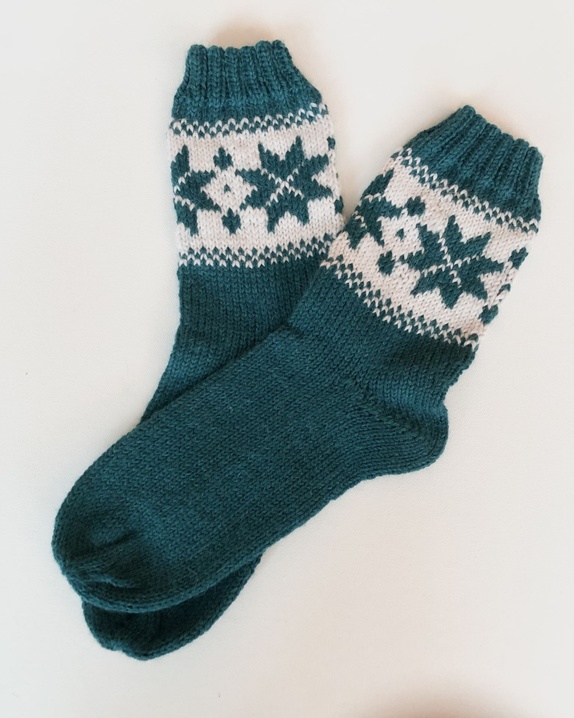 - 50% Strikkede sokker str 40/41 - Epla