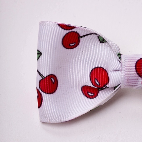 SALG! 30% avslag. Hårsløyfe med kirsebær - Epla