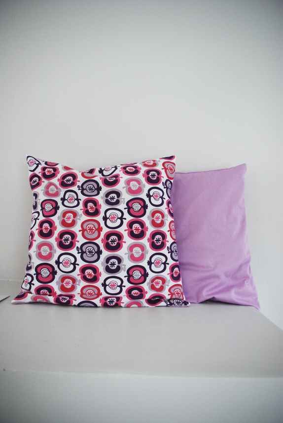 salg! (førpris 200) Lilla duo putetrekk (2stk) - Epla