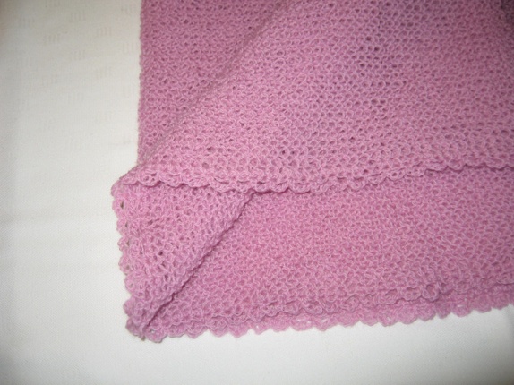 Lite Babyteppe 100% ull Merino ull fra Nøstebarn, - Epla