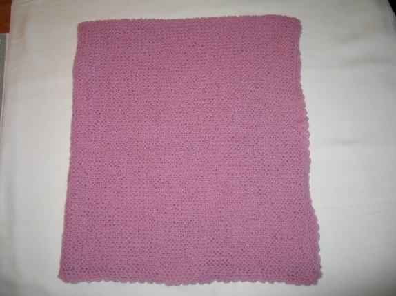 Lite Babyteppe 100% ull Merino ull fra Nøstebarn, - Epla