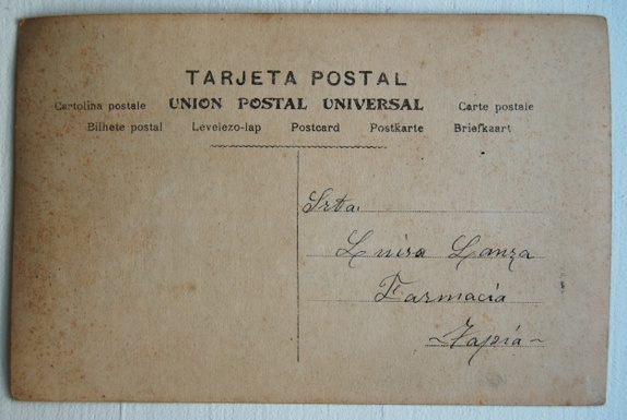 Argentinsk gammelt postkort. - Epla