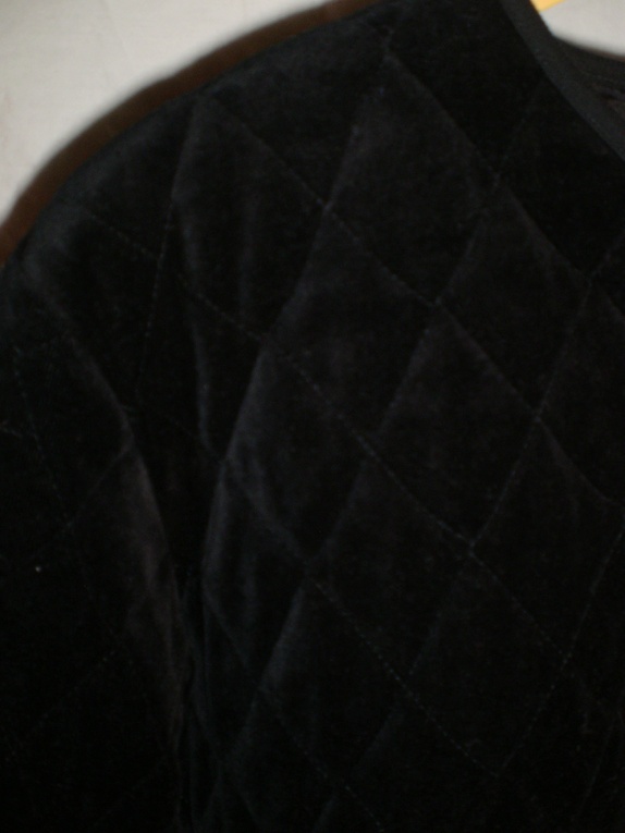 Klassisk quiltet jakke, str m - Epla