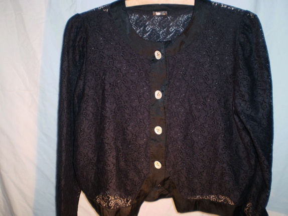 Blondejakke med nye knapper - Epla