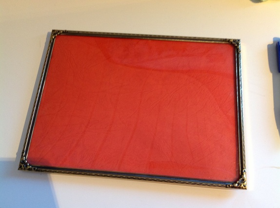 Smal gullramme - Epla