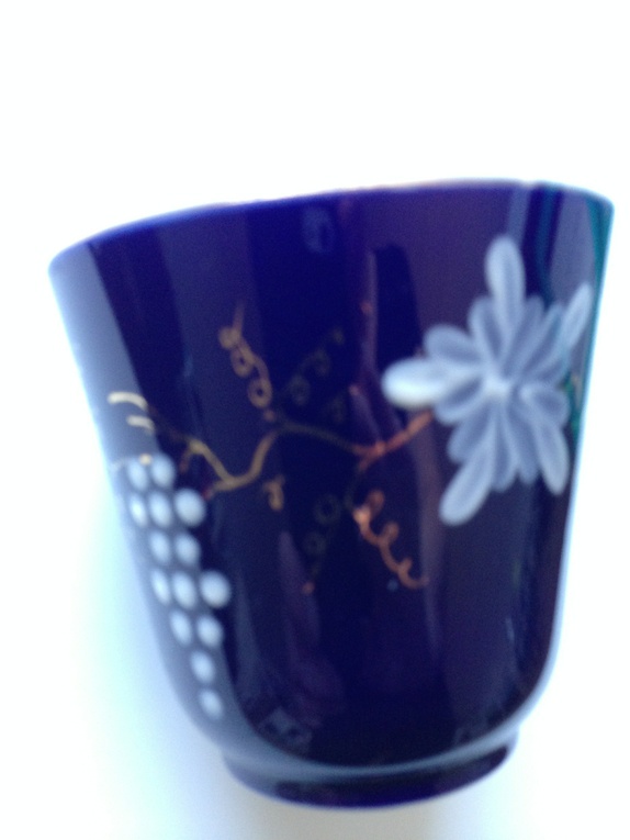 Vakker blå kopp - Epla