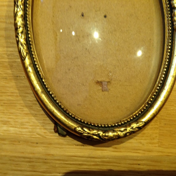 Oval gullramme - Epla