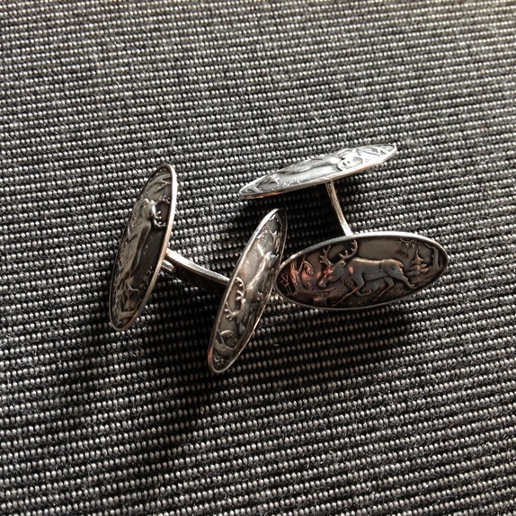 Sølv mansjettknapper - Epla