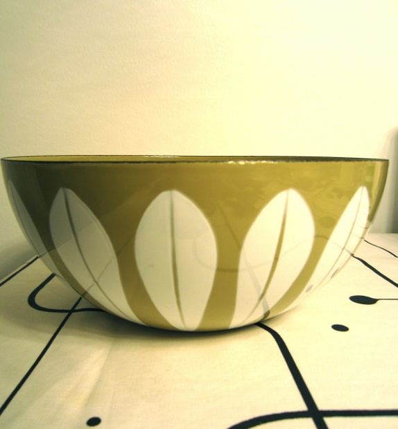 Cathrineholm 20 cm grønn bolle - Epla