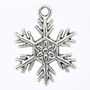 10 stk snøfnugg charms - Epla