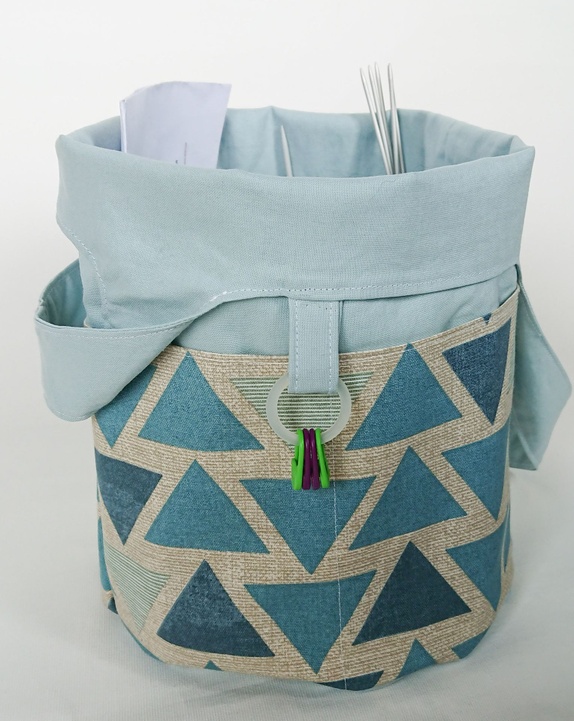 Strikkeveske/prosjektveske - Epla