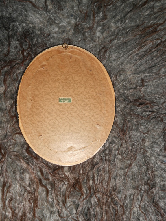 TILBUD! Flott, Antikt bilde i ramme. - Epla