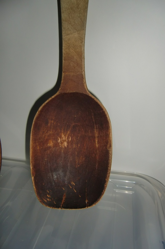 3 gamle tresleiver. - Epla