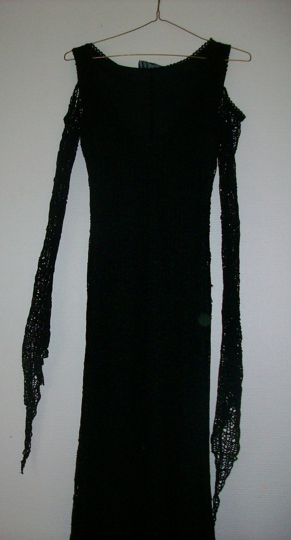 Tettsittende gotisk kjole fra Lip Service, str. M - Epla