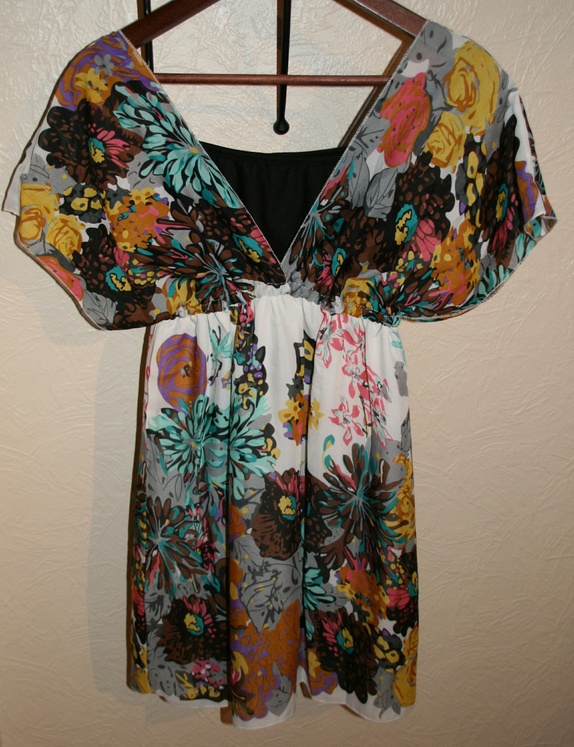 BLOMSTRET TUNIKA - Epla