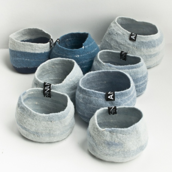 TEKSTILFORM, lysblåmix no1 - Epla