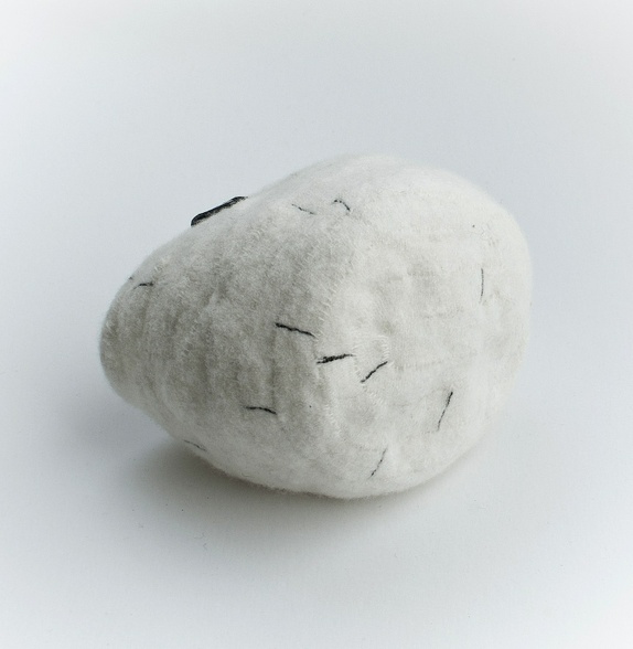 TEKSTILFORM, off-white med svart decor no2 - Epla