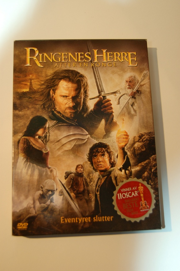 Ringenes Herre - Atter en konge. DVD - Epla