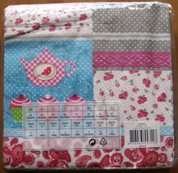 2 pakker med 20 servietter - uåpnede pakker - Epla