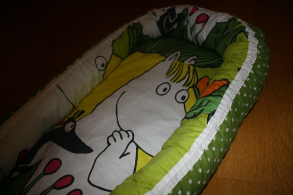 Babynest med mummitrollet - Epla