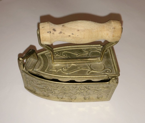 Pynt/skrin i messing - Epla