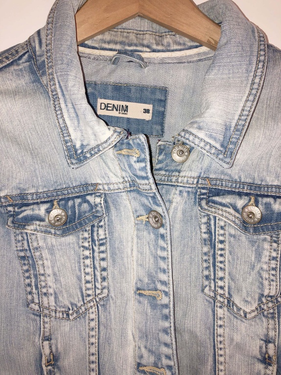 Jeans jakke str 38 - Epla