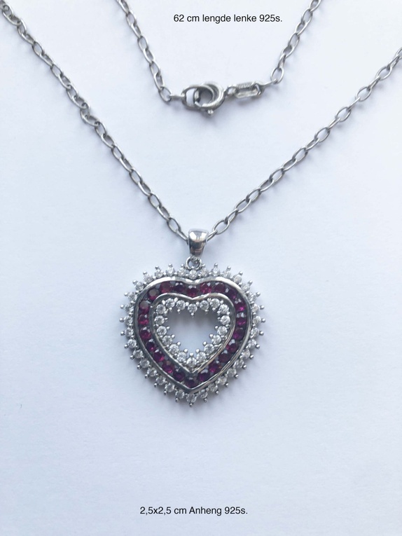 Halssmykke 925s. - Epla