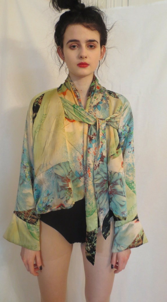 SOMMERSALG! Vattert silkejakke - Epla