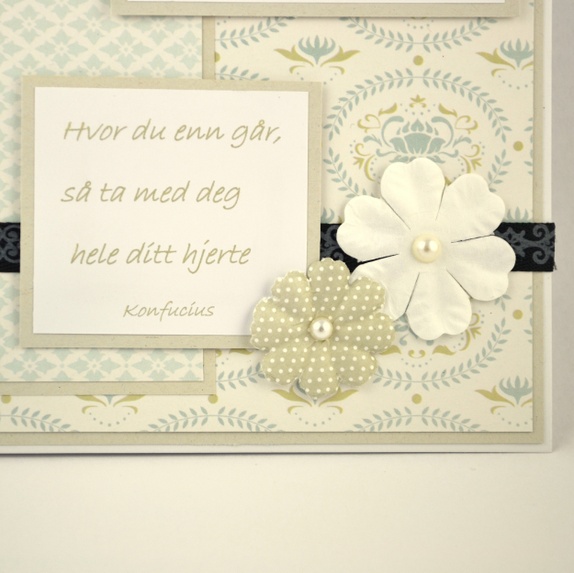 Kort til konfirmant nr 02 - Epla