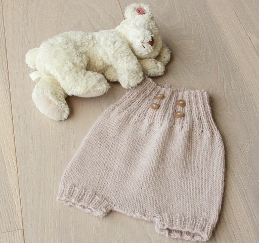 Baby Rumper i beige Alpakka - Epla