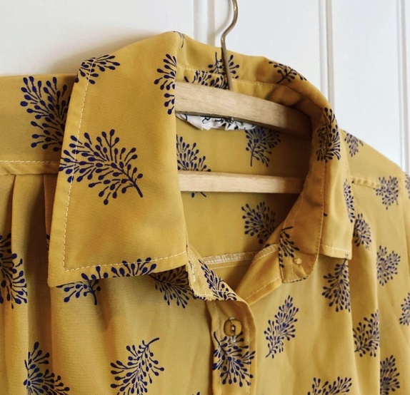 Vintage-bluse (S) - Epla