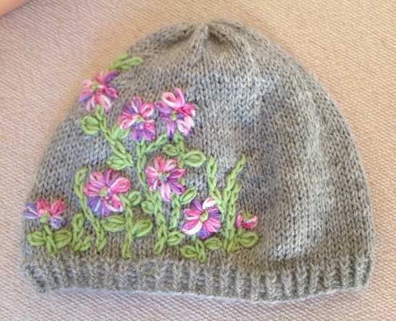 Lue med broderier - Epla