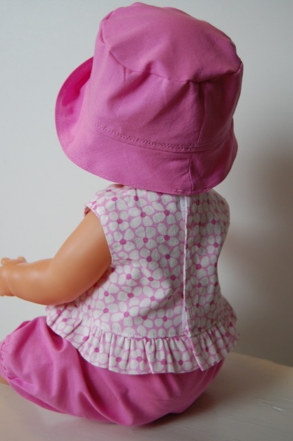 Sommersett til dukken - Epla